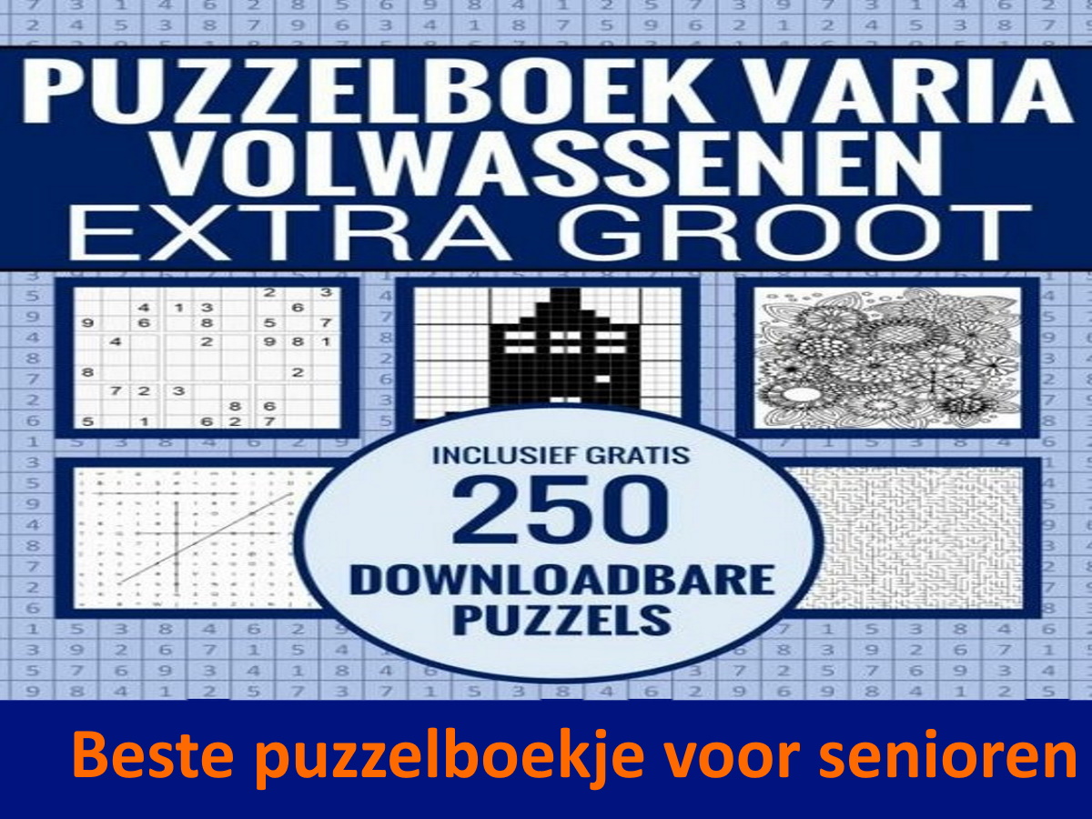 Beste puzzel voor ouderen 2025 - SamenOud.nl